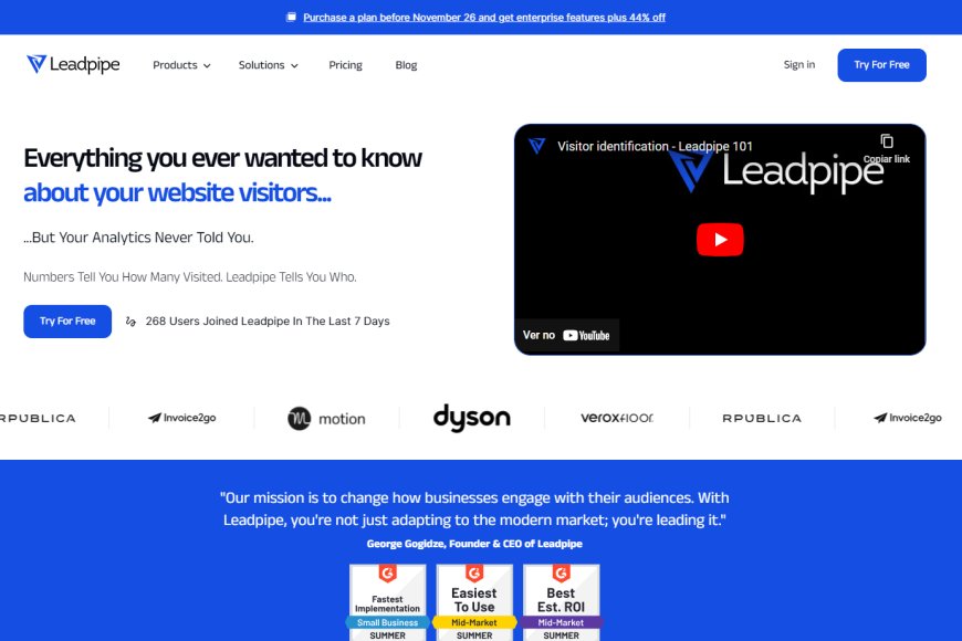 Leadpipe: Everything You Need to Know About Your Website’s Visitors ...