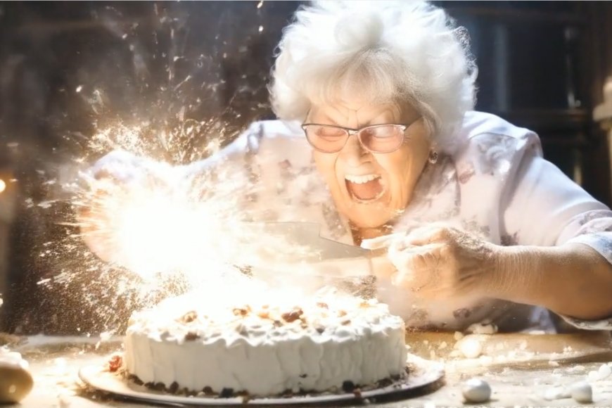 haiper - Exploding cake - World of AI